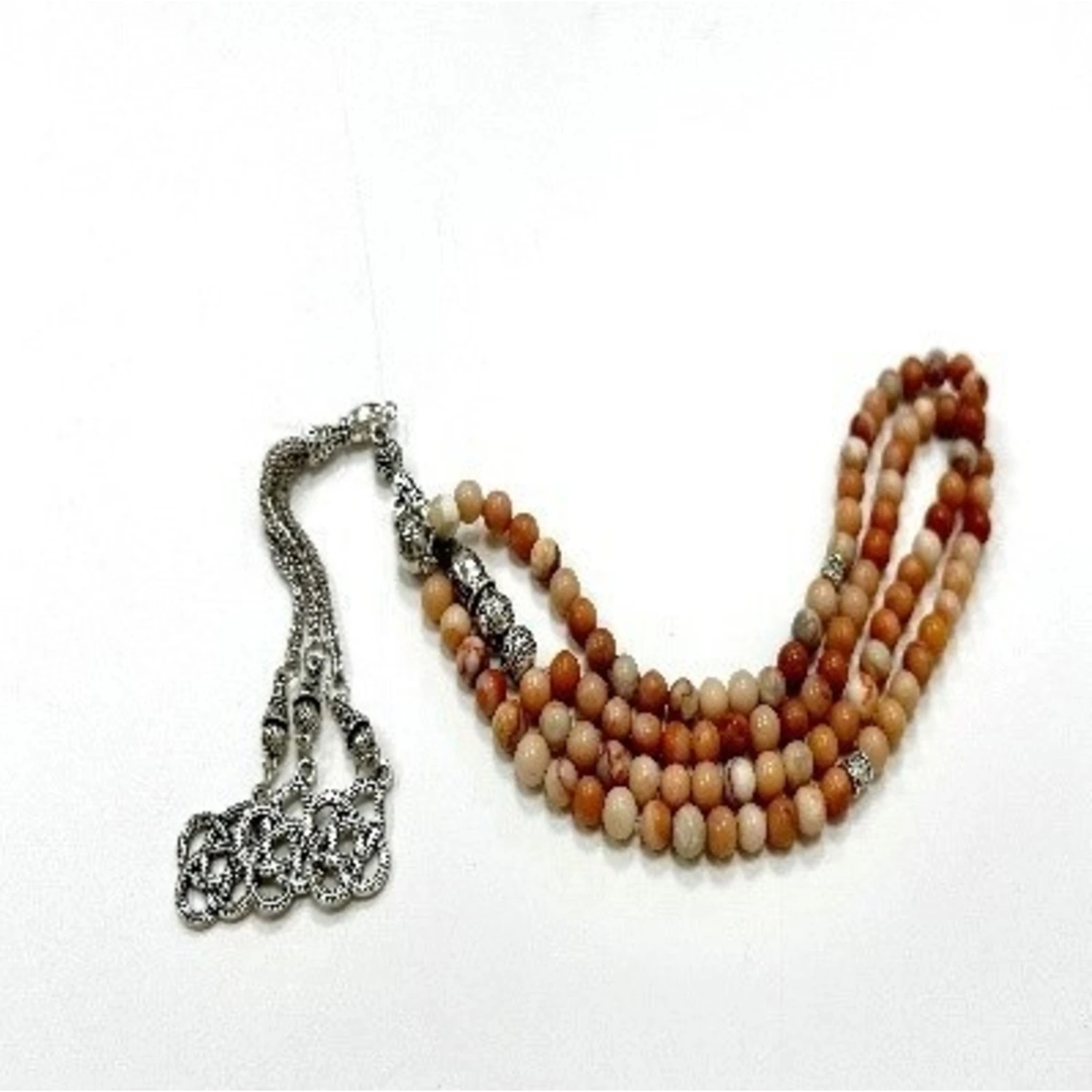 Turkish Misbaha 99 Stones Decorated with Lock Magnet, Pink Colour | The ...